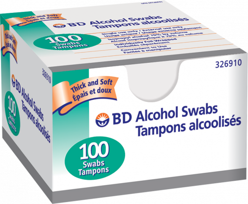 Tampons d'alcool BD 70%