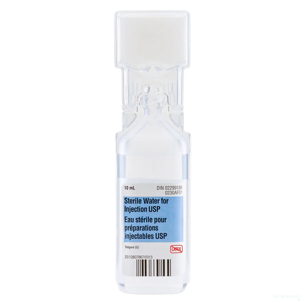 Eau stérile pour injection USP 10 ml